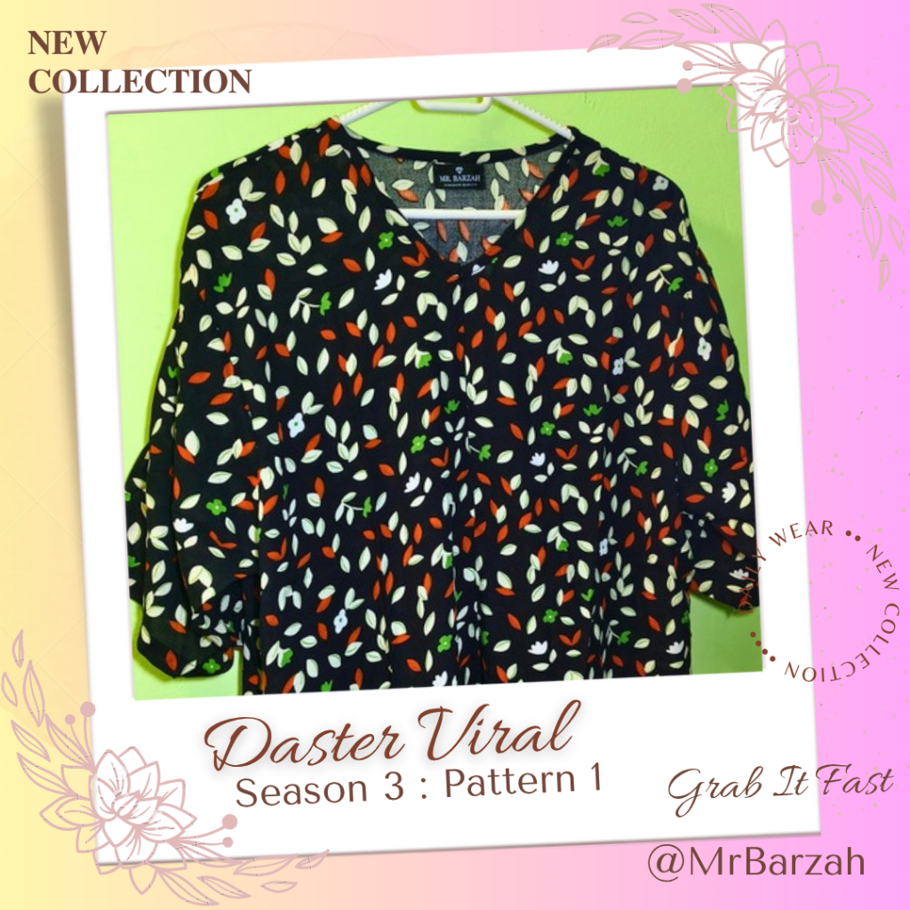 Jual Daster Viral Season 3 Mr Barzah | Shopee Indonesia
