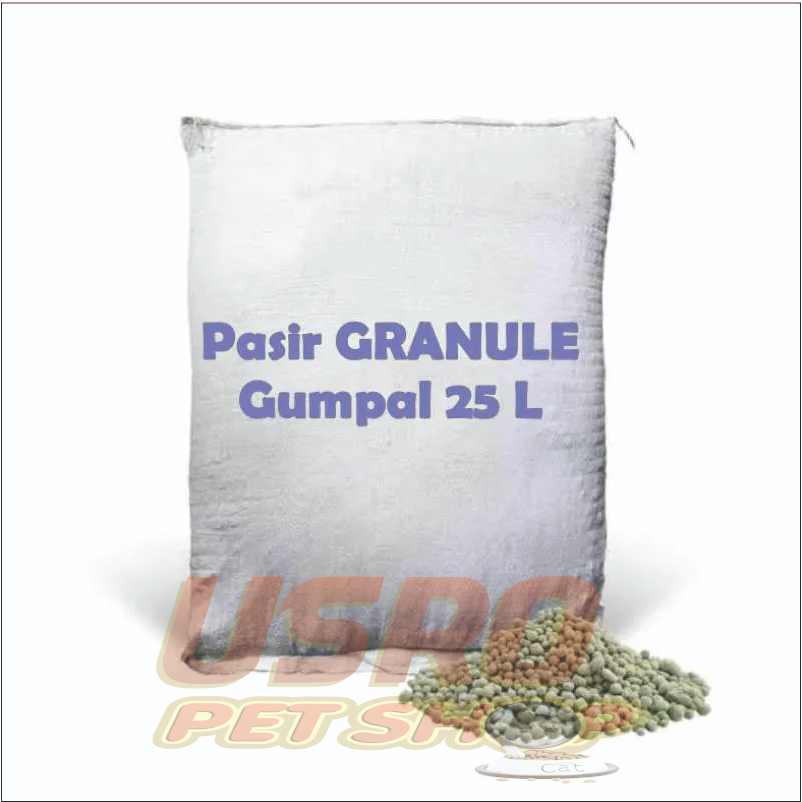 Jual Pasir Granul M3 25 Liter - Pasir Kucing Non Aroma | Shopee Indonesia