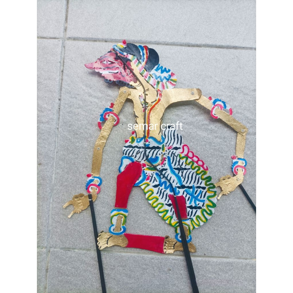 Jual wayang kulit sengkuni ukuran kidangan 30 cm | Shopee Indonesia