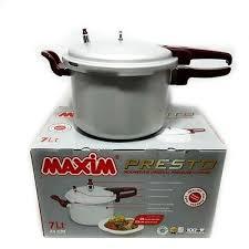 Jual Maxim Panci Presto Pressure Cooker 4L - Silver 4 Liter | Shopee Indonesia