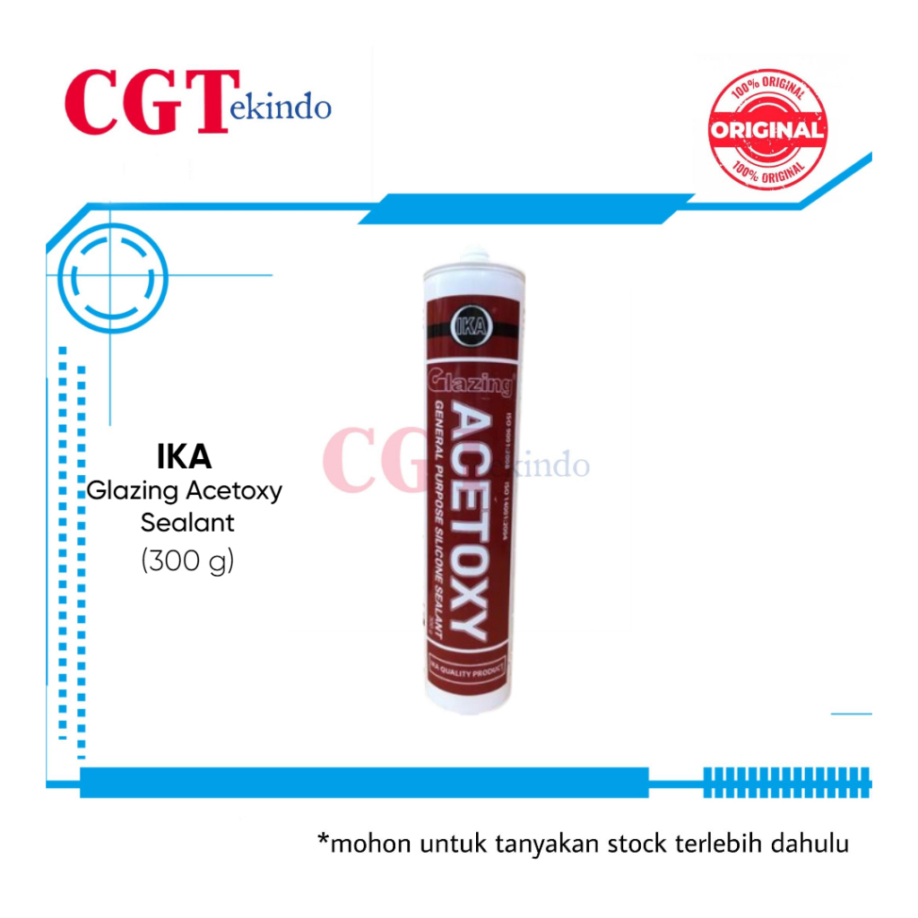 Jual IKA Glazing Acetoxyl Sealant (300 g) | Shopee Indonesia