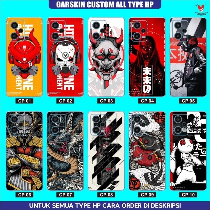 Jual Hans!! Skin CUSTOM Bisa Pakai Foto [ SENDIRI ] POCO F7 X7 X7Pro M7 ...