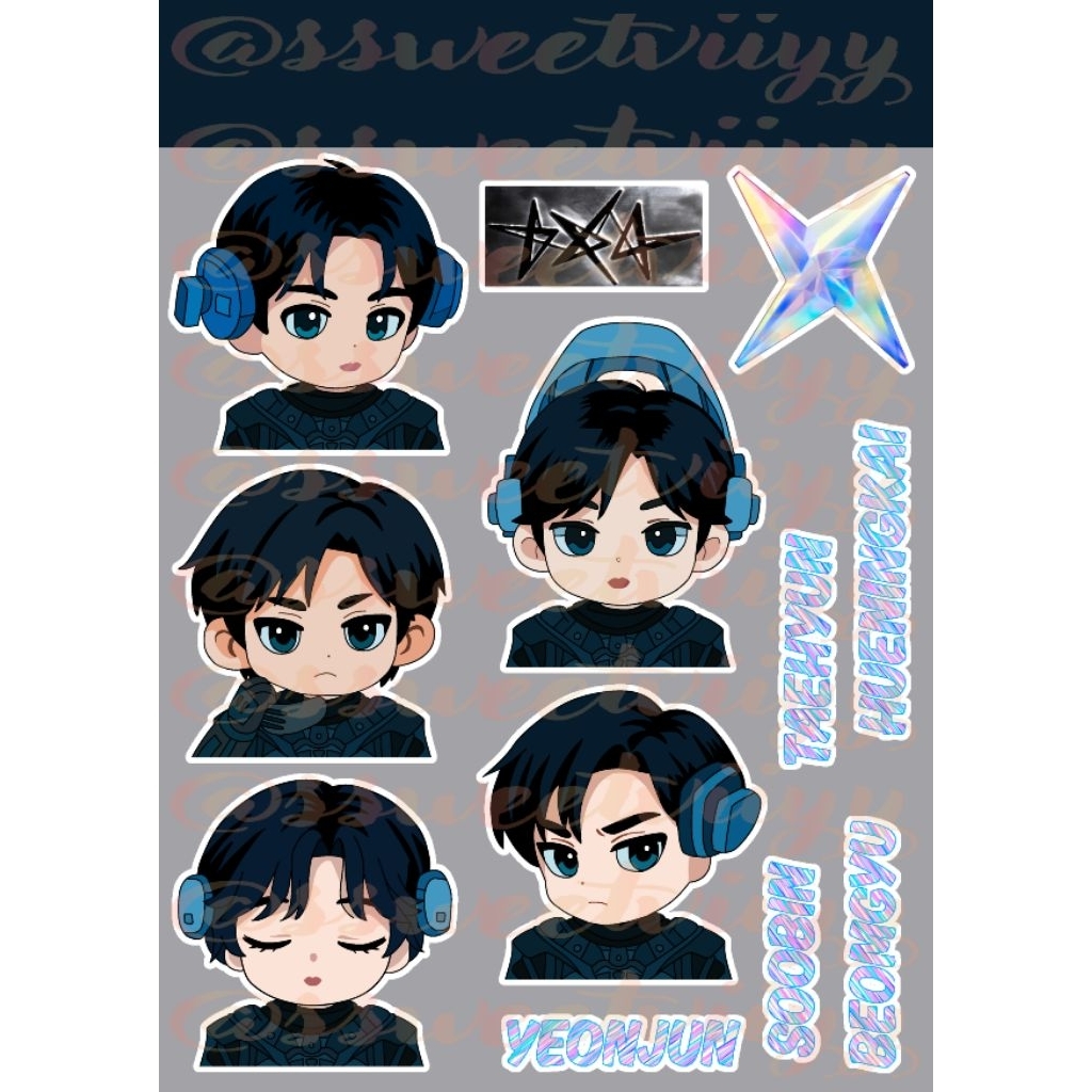 Jual STIKER KPOP TXT A6 - TOGETHER / STICKER TOMORROW X TOGETHER KPOP ...