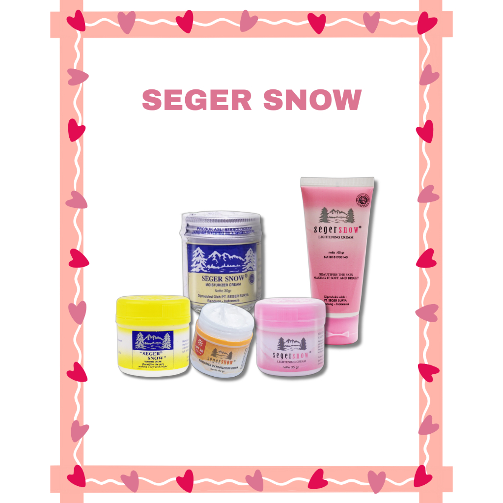 Jual SEGER SNOW Cream Dengan Variant Lainnya | Produk Seger Snow yang ...