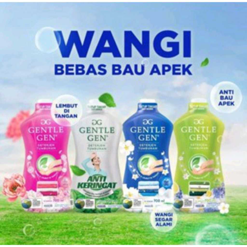 Jual Gentle Gen Detergent Cair Morning Breeze / French Peony ...
