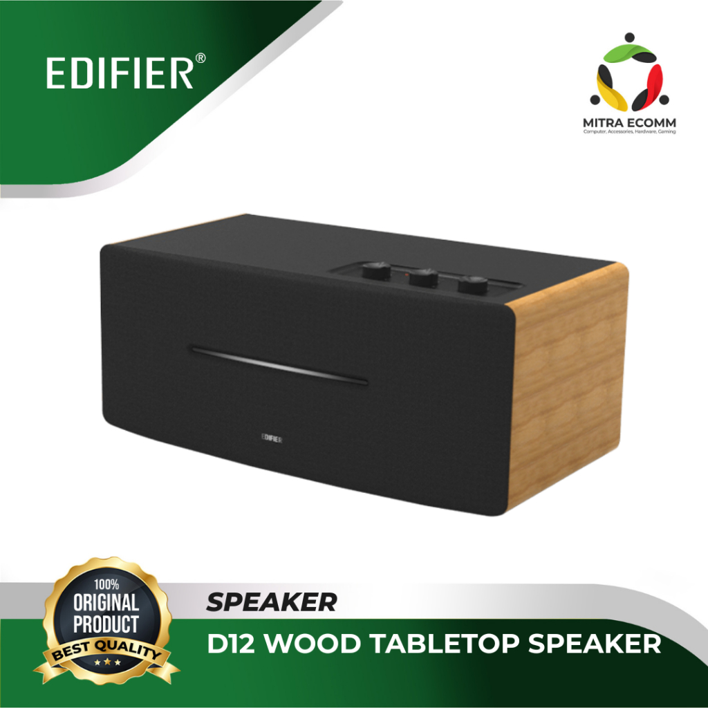 Jual Edifier D12 Tabletop Bluetooth Speakers | Shopee Indonesia