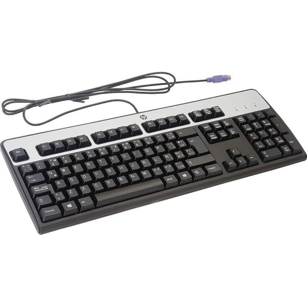 Jual Keyboard hp/Logitech ps 2 bekas original berkualitas tombol empuk ...