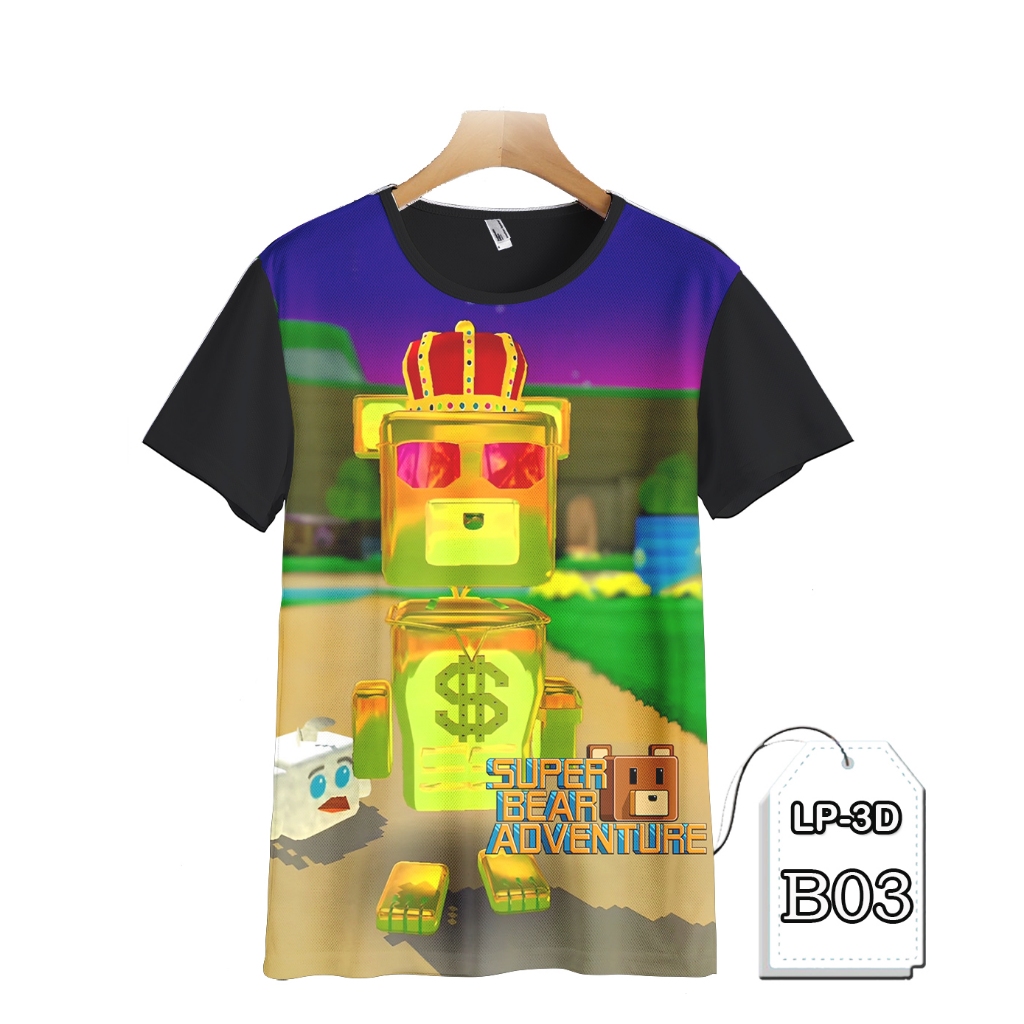 Jual Baju Super Bear Adventure 3D Cartoon TV Animation for Kids ...