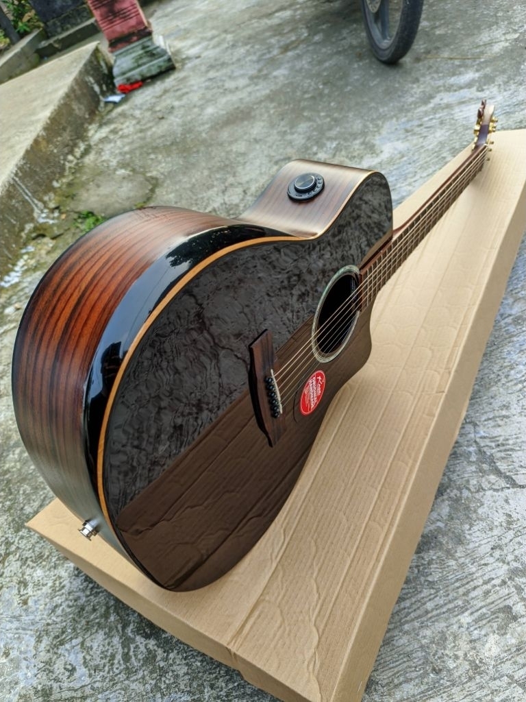Jual Gitar Akustik Elektrik Transkustik – Original by Knox Guitar ...