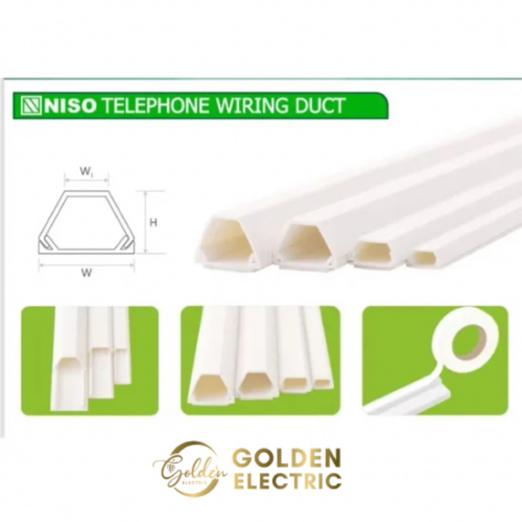 Jual Kabel Protector Kabel Duct Putih TC 2, TC 3, TC 4, TC 5, TC 6, TC ...