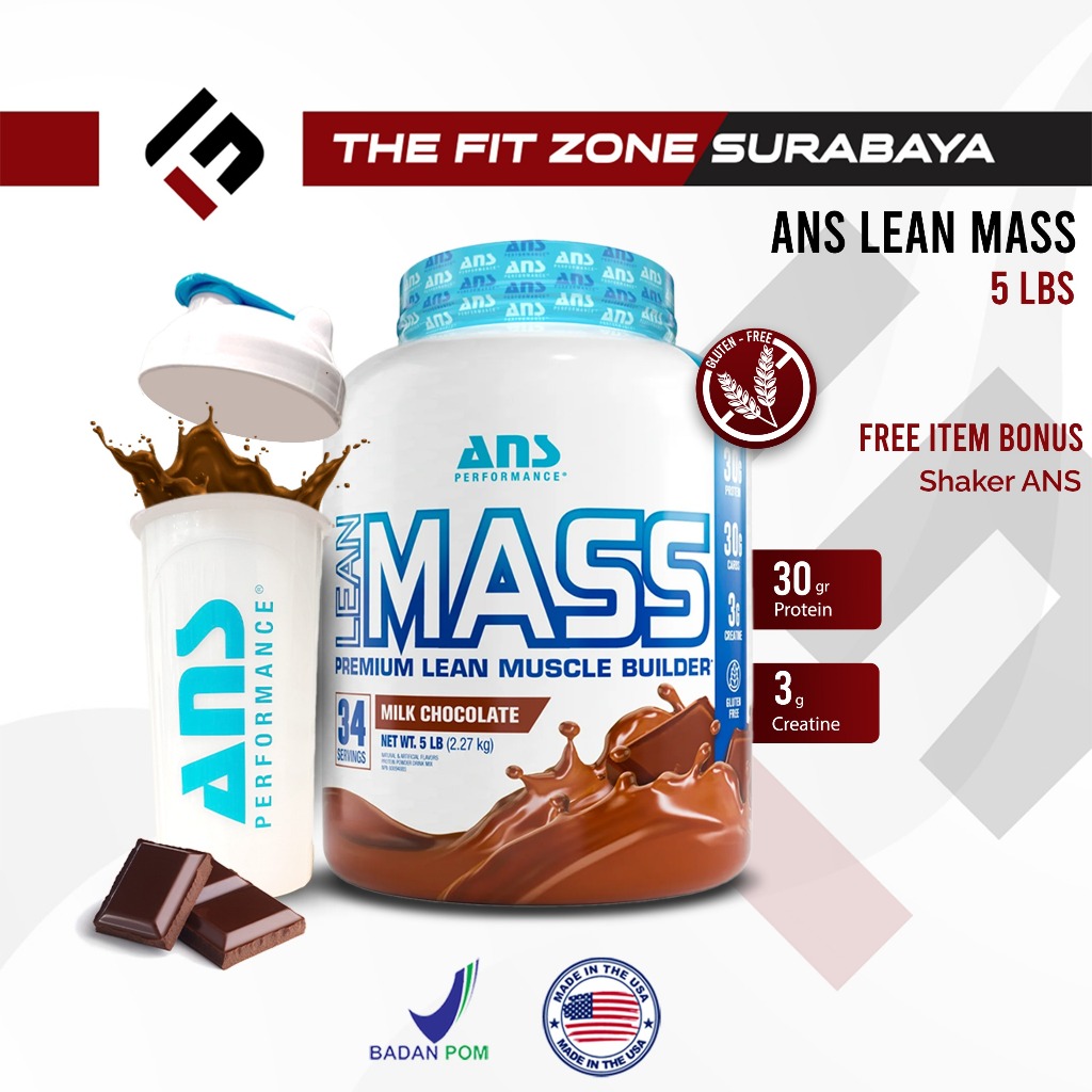Jual ANS Performance Lean Mass 5 Lbs Weight Mass Gainer | Shopee Indonesia