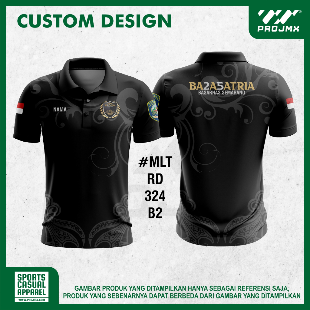 Jual PROJMX - KAOS JERSEY BA2A5ATRIA BASARNAS SEMARANG LENGAN PANJANG ...
