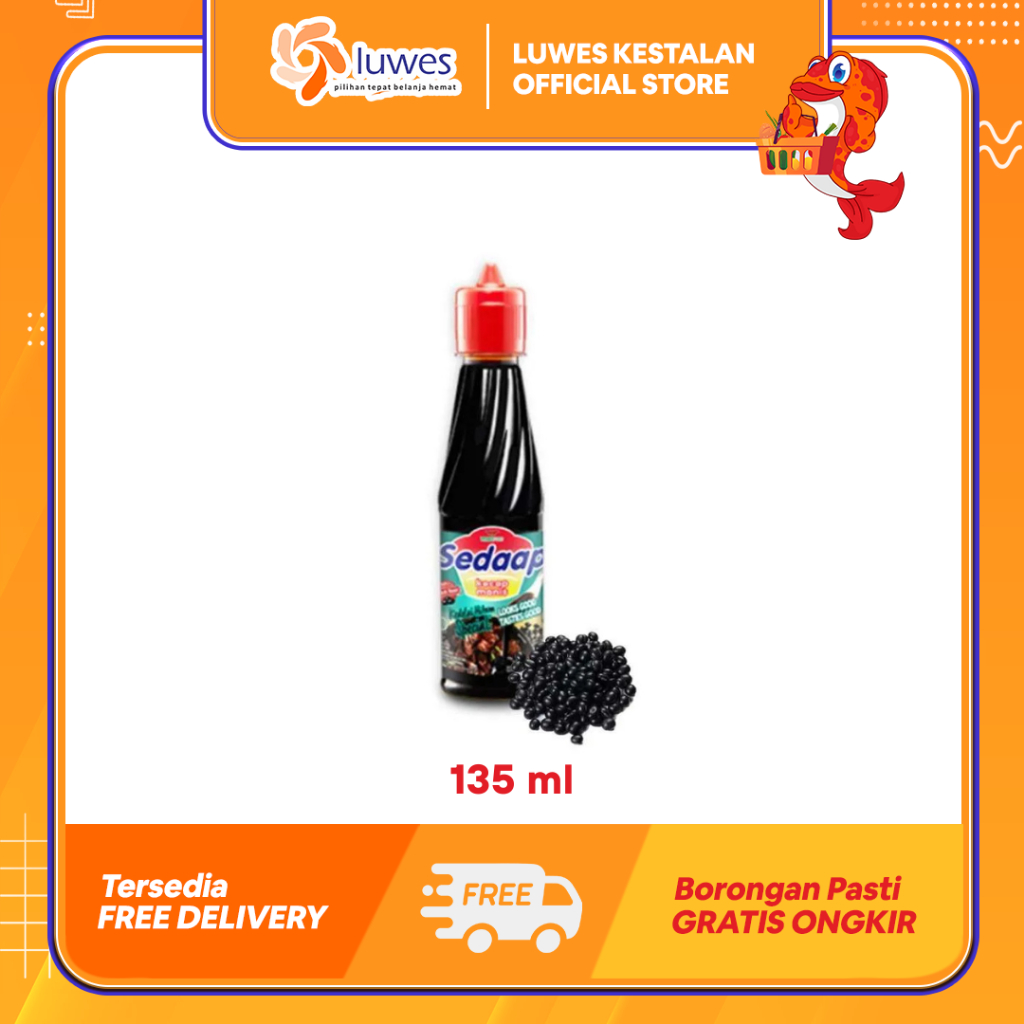 Jual Sedaap Kecap Manis 135ml Botol Mmeiliki Rasa Yang Khas & Praktis ...