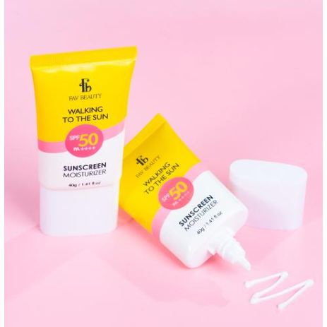 Jual FAV BEAUTY WALKING TO THE SUN SUNSCREEN MOISTURIZER SPF 50PA ...
