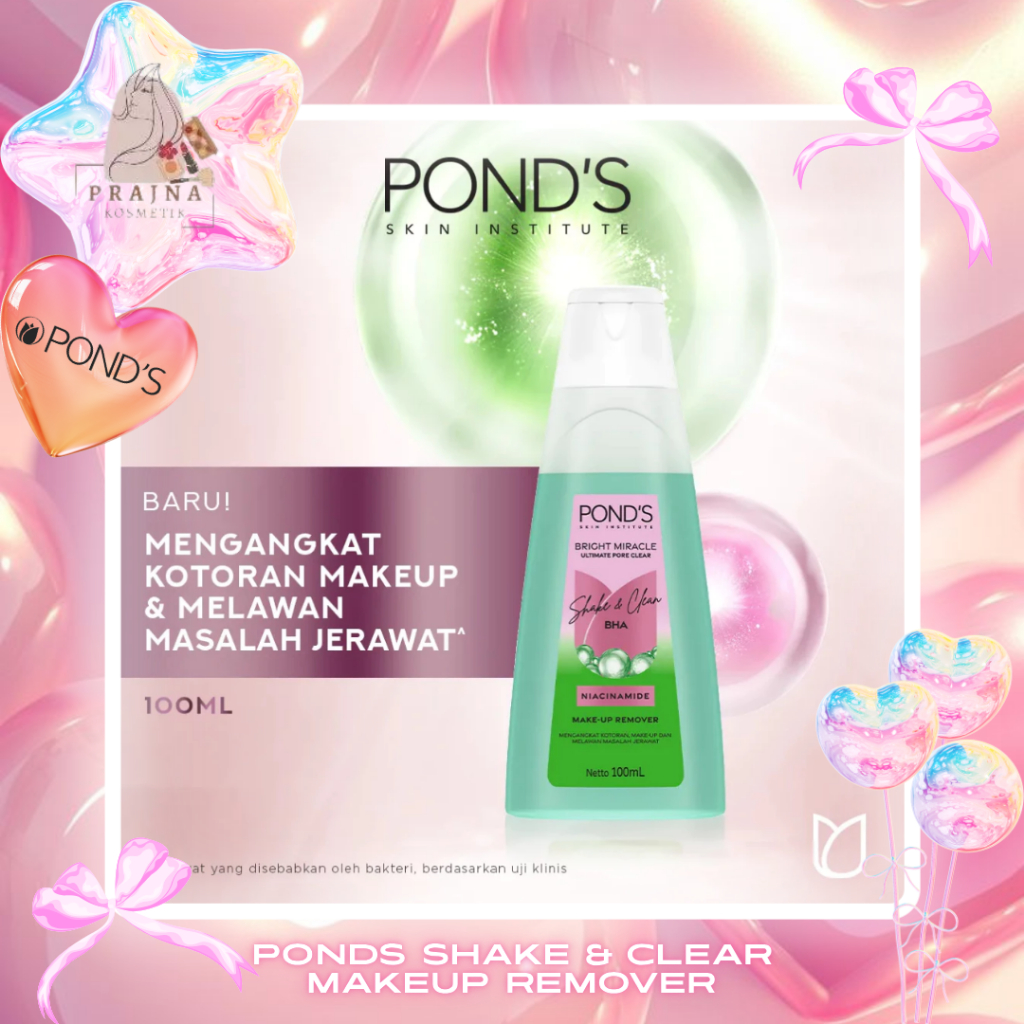 Jual Ponds Bright Miracle Shake and Clean - Clear Solution BHA ...
