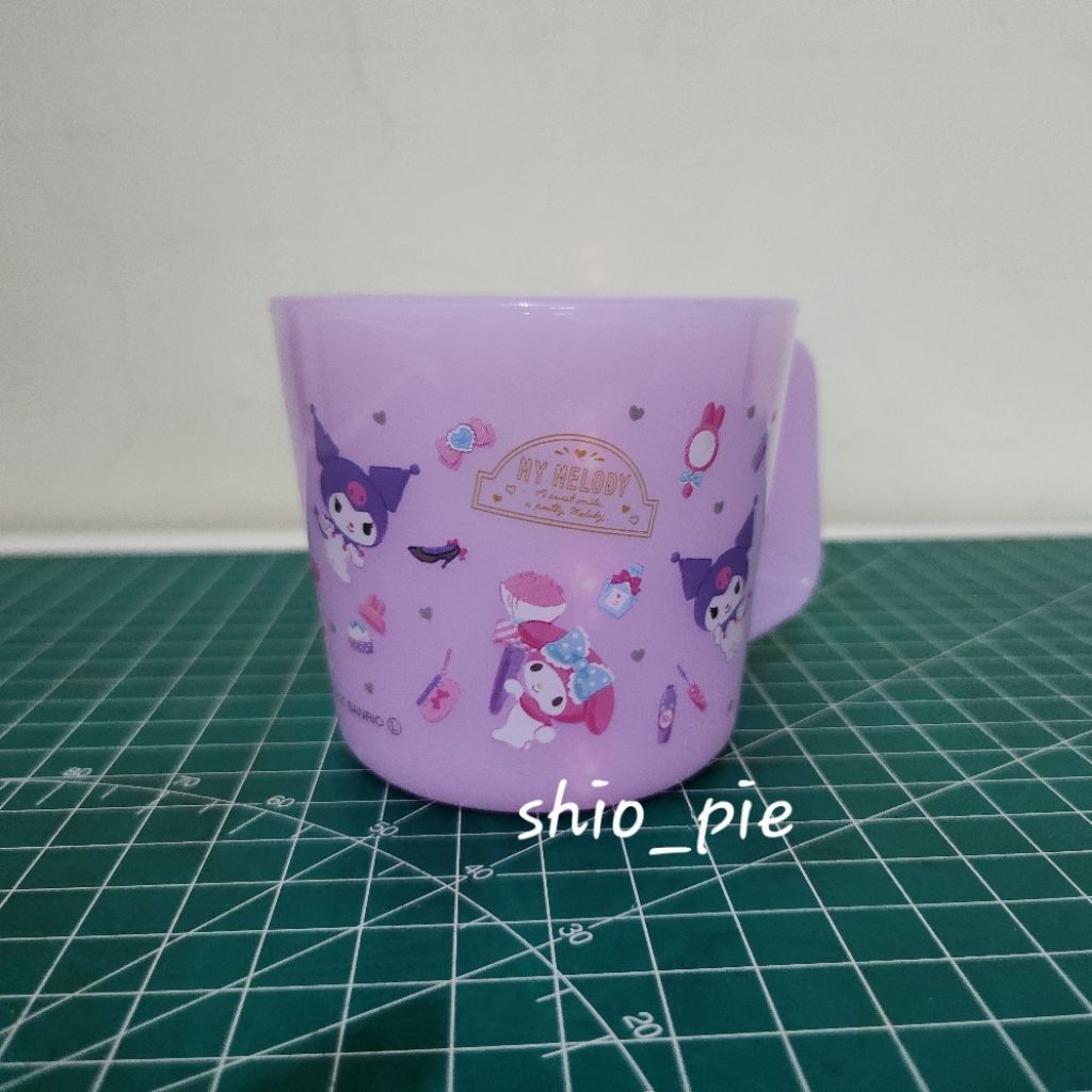 Jual Daiso Seria Sanrio plastic mug Kuromi My melody 170ml | Shopee Indonesia