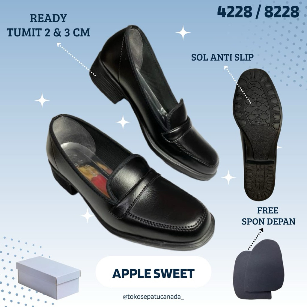 Jual 4228/8228 - SEPATU PANTOFEL WANITA | SEPATU KERJA WANITA | SEPATU ...