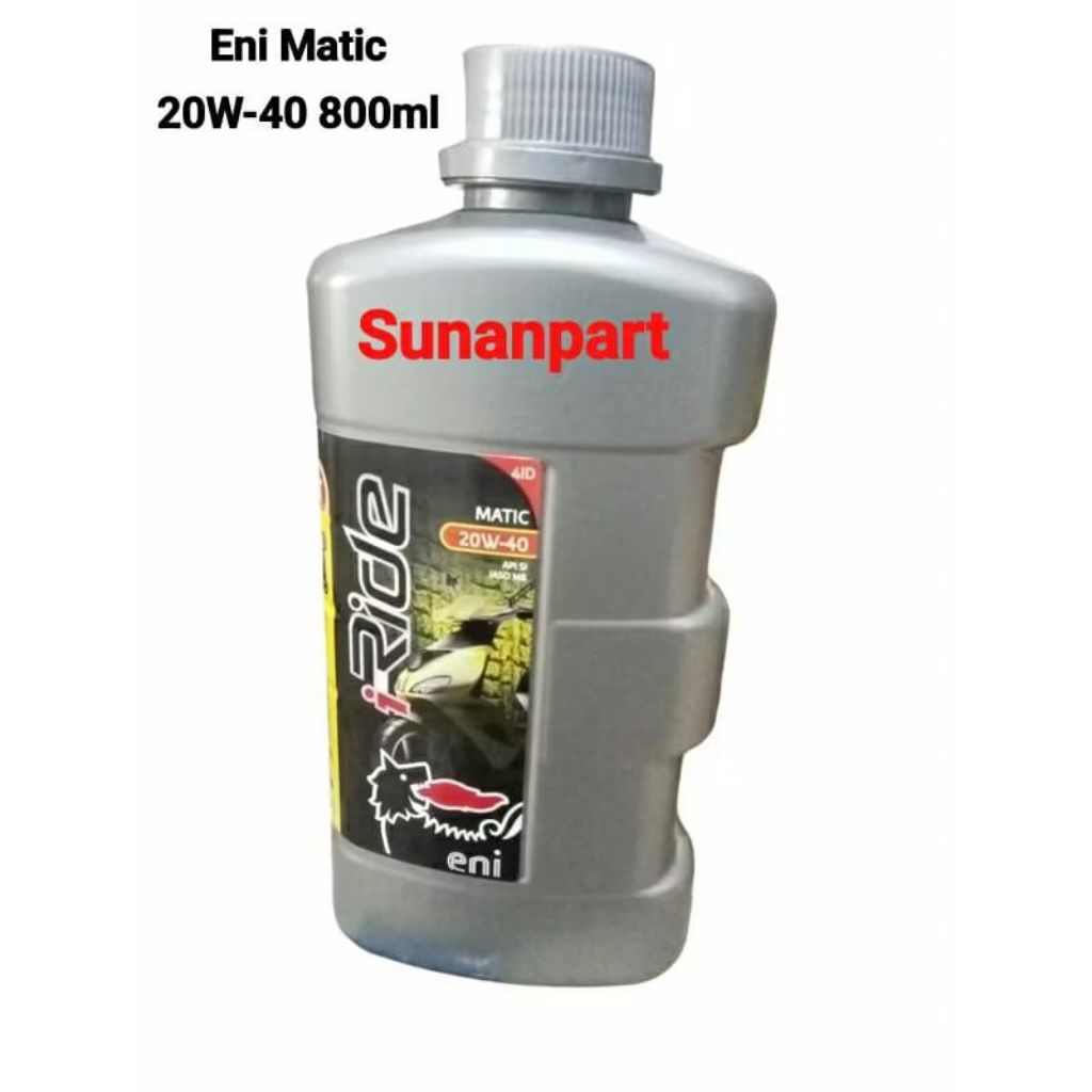 Jual OLI ENI MATIC SAE 20W-40 800 OLI MESIN MOTOR MATIC ORIGINAL ...