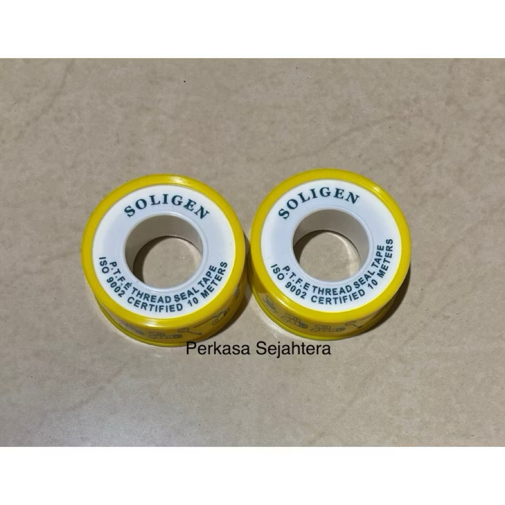 Jual Paket 5 pcs Seal Tape Soligen / Isolasi Kran / Lakban Kran ...