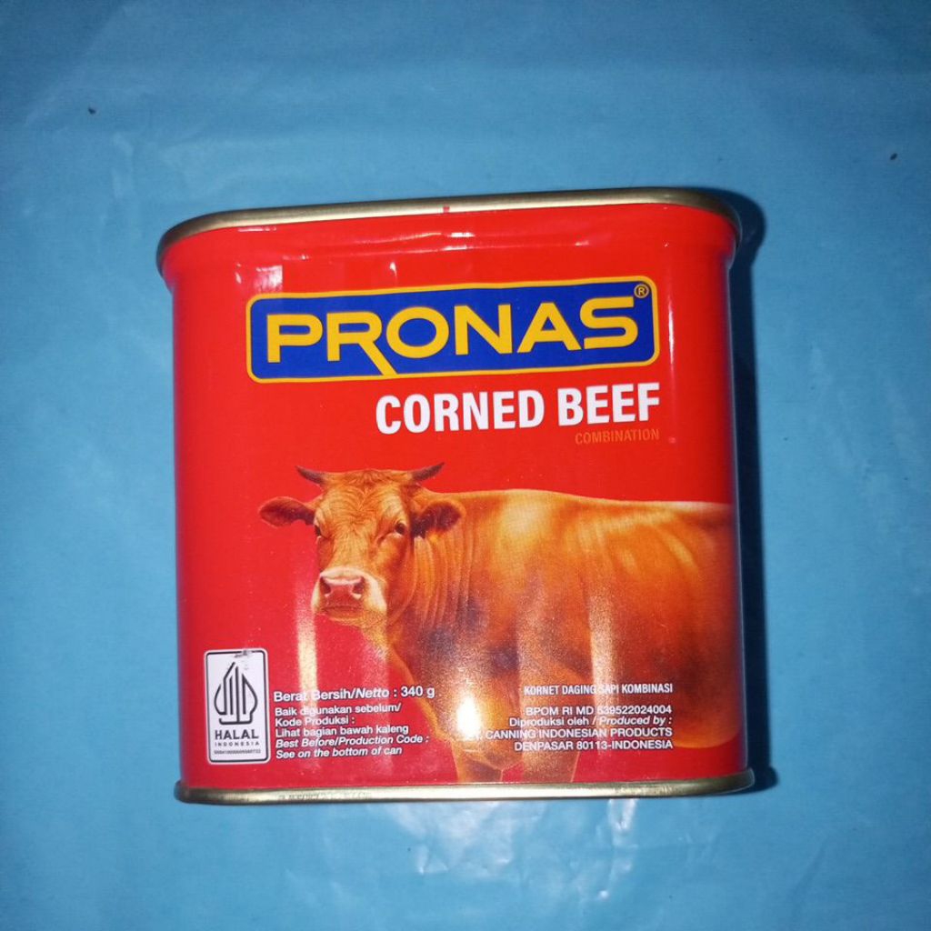 Jual pronas corned beef 340gram | Shopee Indonesia