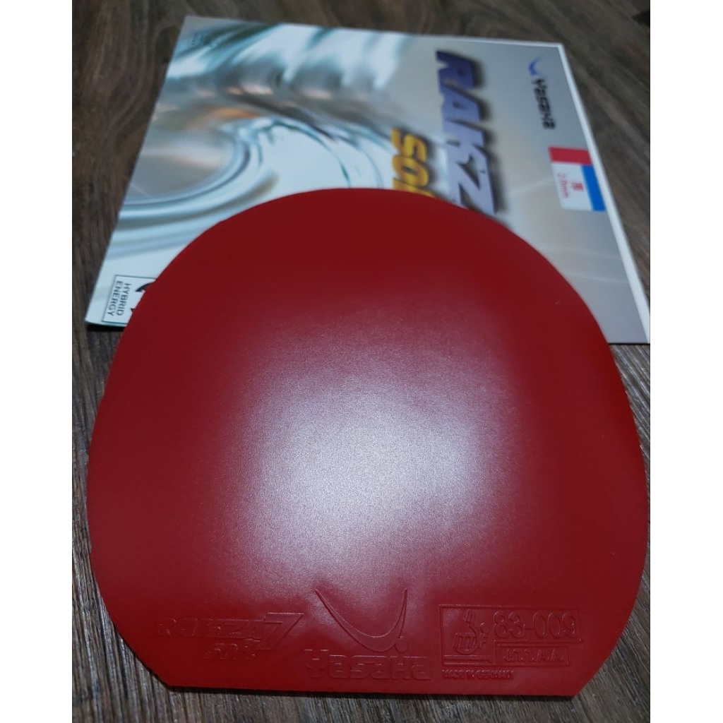Jual Karet Tenis Meja Yasaka Rakza 7 soft | Shopee Indonesia