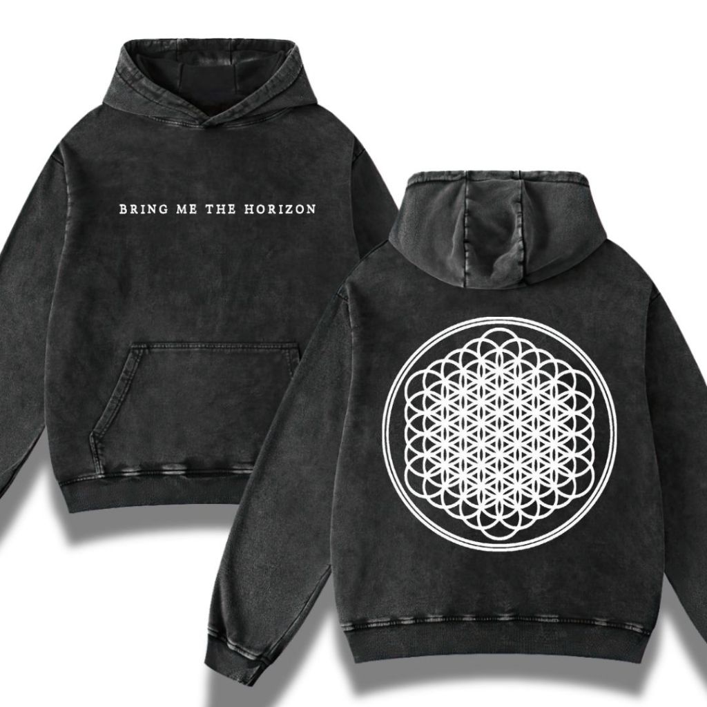 Jual Psycho Crucify "Bring Me The Horizon Sempiternal" Stone Wash ...