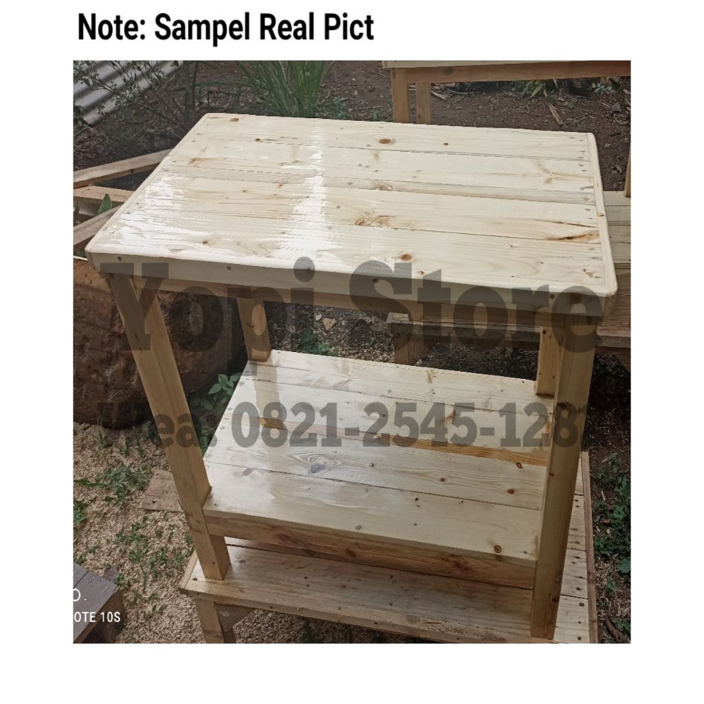 Jual meja 2 susun meja lesehan meja belajar meja serbaguna meja kayu ...