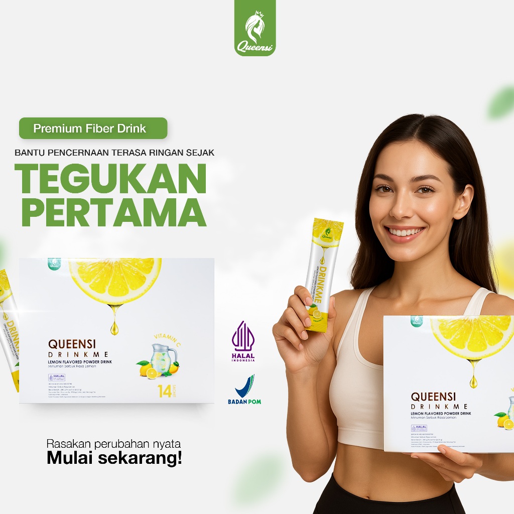 Jual Queensi Drinkme Lemon isi 14 Sachet - Pelangsing Dan Penghilang Lemak Di Tubuh 100% ...