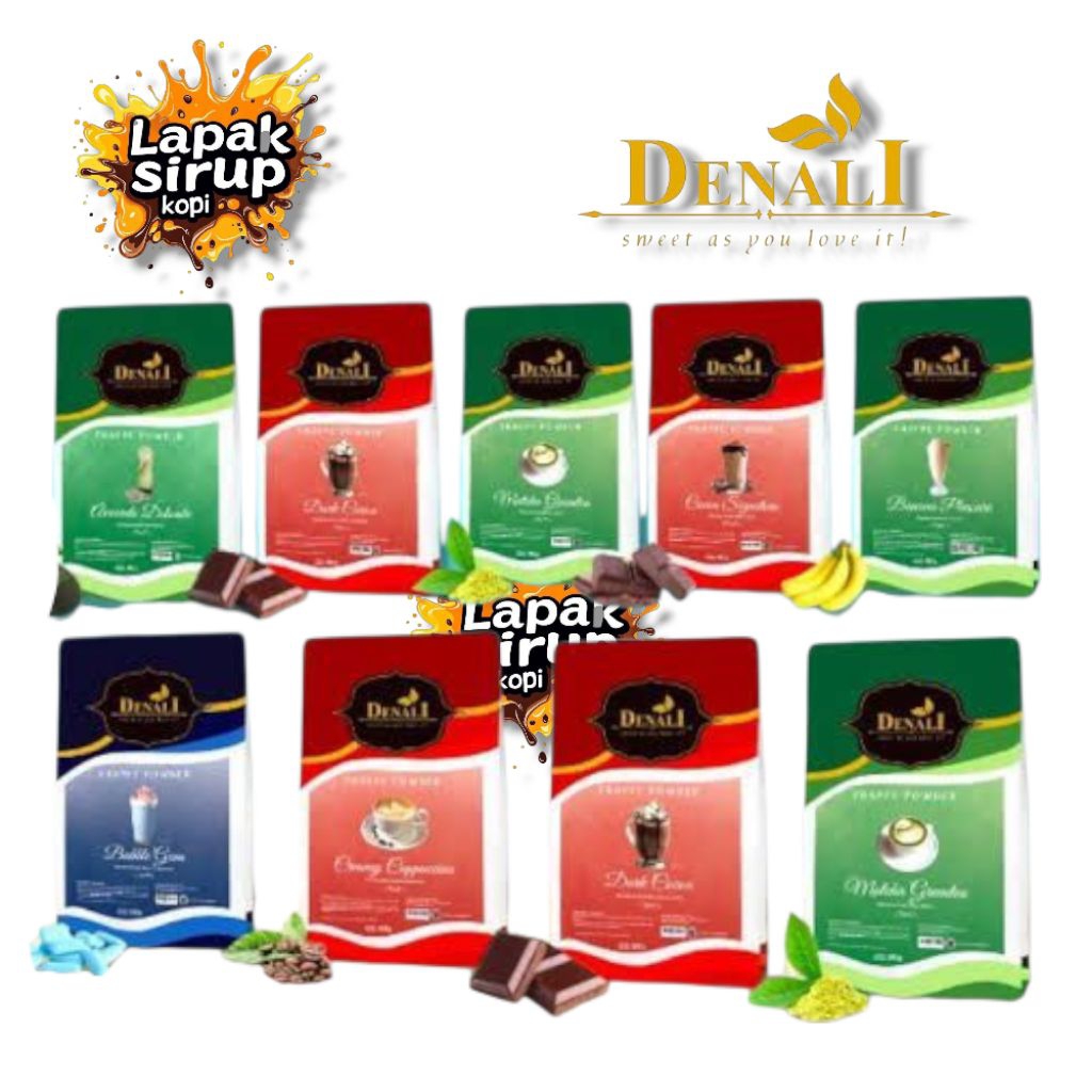 Jual Denali powder semua rasa 800 gram - bubuk minuman merk denali ...