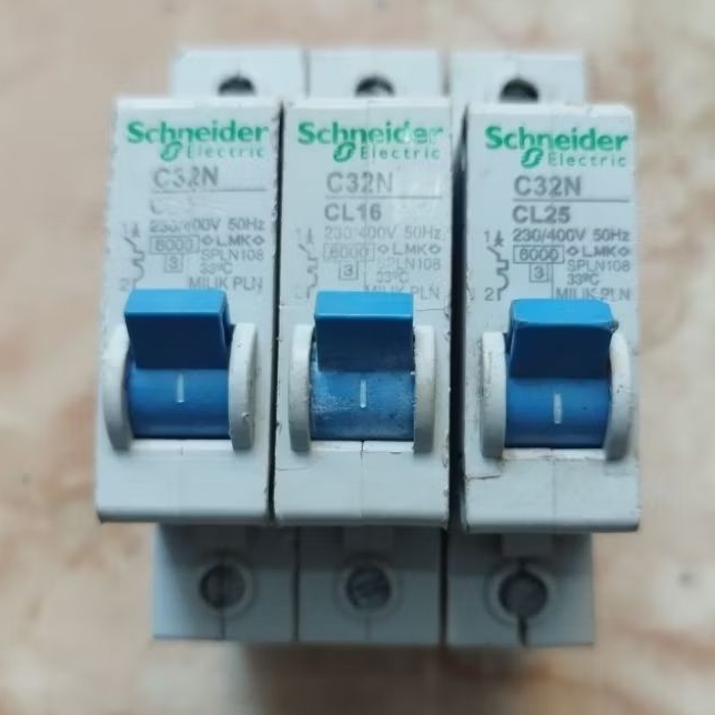 Jual MCB PLN 2A 4A 6A 10A 16A 20a 25 a 50A | Shopee Indonesia