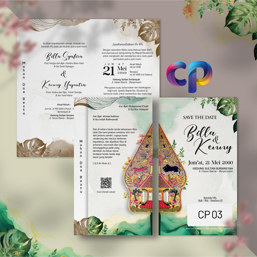 Jual CP 01 - 06 Blangko Undangan | Blangko Undangan | Blangko Undangan ...