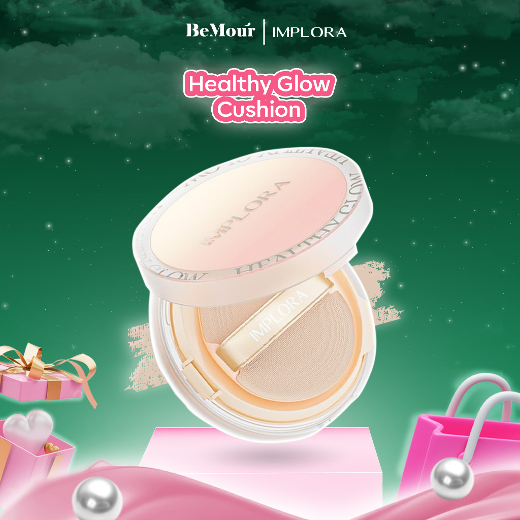Jual IMPLORA - HEALTHY GLOW CUSHION ( 13 g ) - Cushion Medium to Full ...