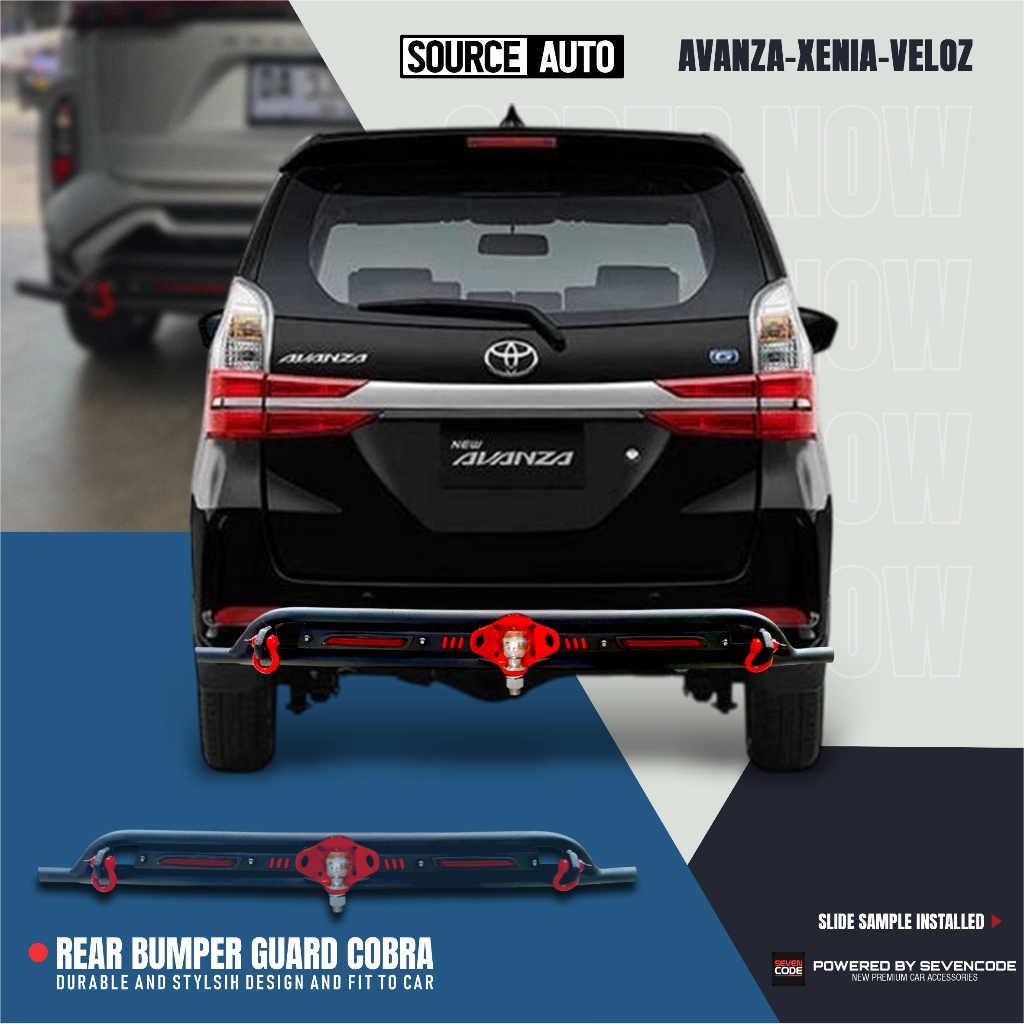 Jual REAR FULL BUMPER GUARD COBRA - TOWING PENGAMAN BELAKANG BY ...