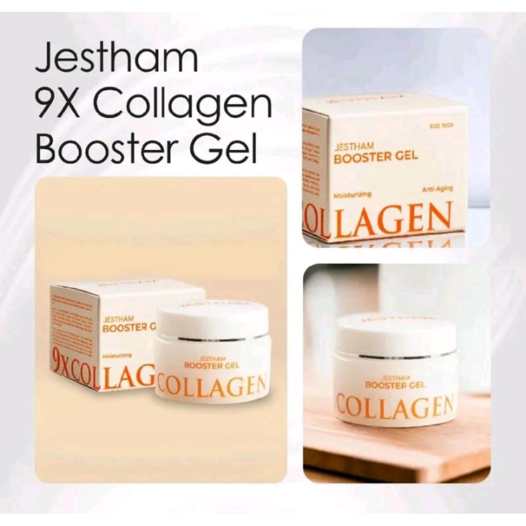 Jual JESTHAM 9X Booster Collagen Moisturizer perawatan | Shopee Indonesia