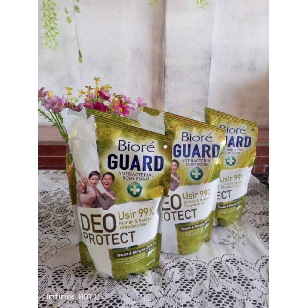 Jual Biore Guard ekstrak tawas & minyak zaitun 400ml | Shopee Indonesia