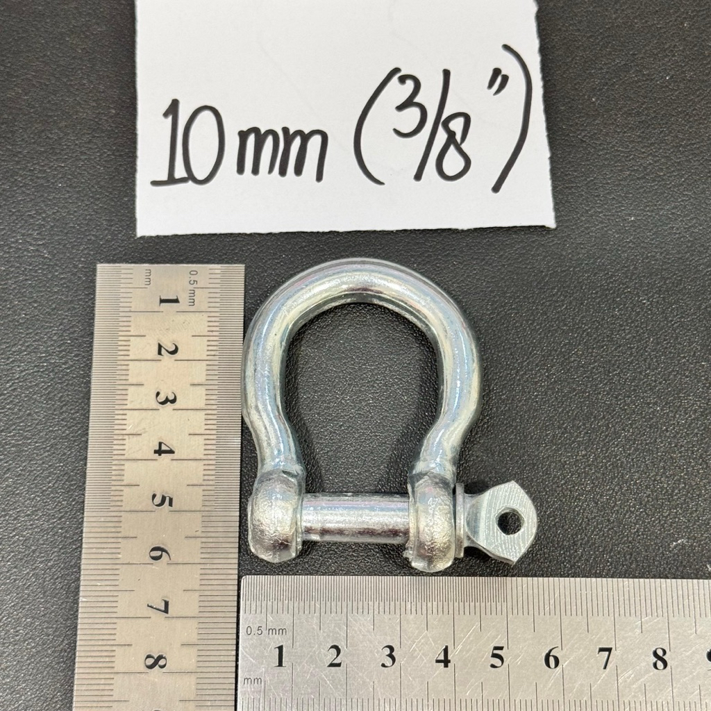 Jual SHACKLE OMEGA BULAT 10mm ( 3/8” inci ) sekel rantai besi 10mili ...