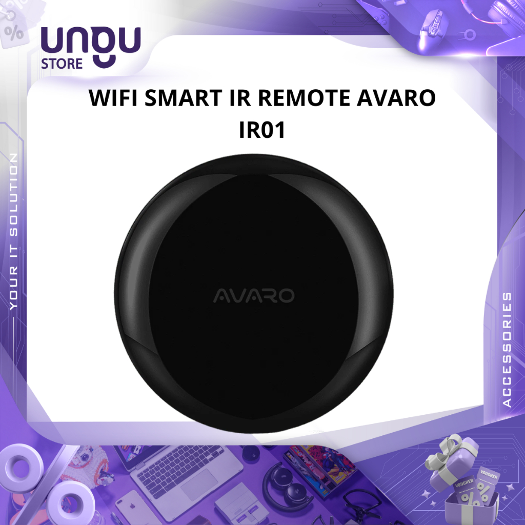 Jual AVARO Smart Universal IR Remote WiFi Wireless IR Remote Pintar ...