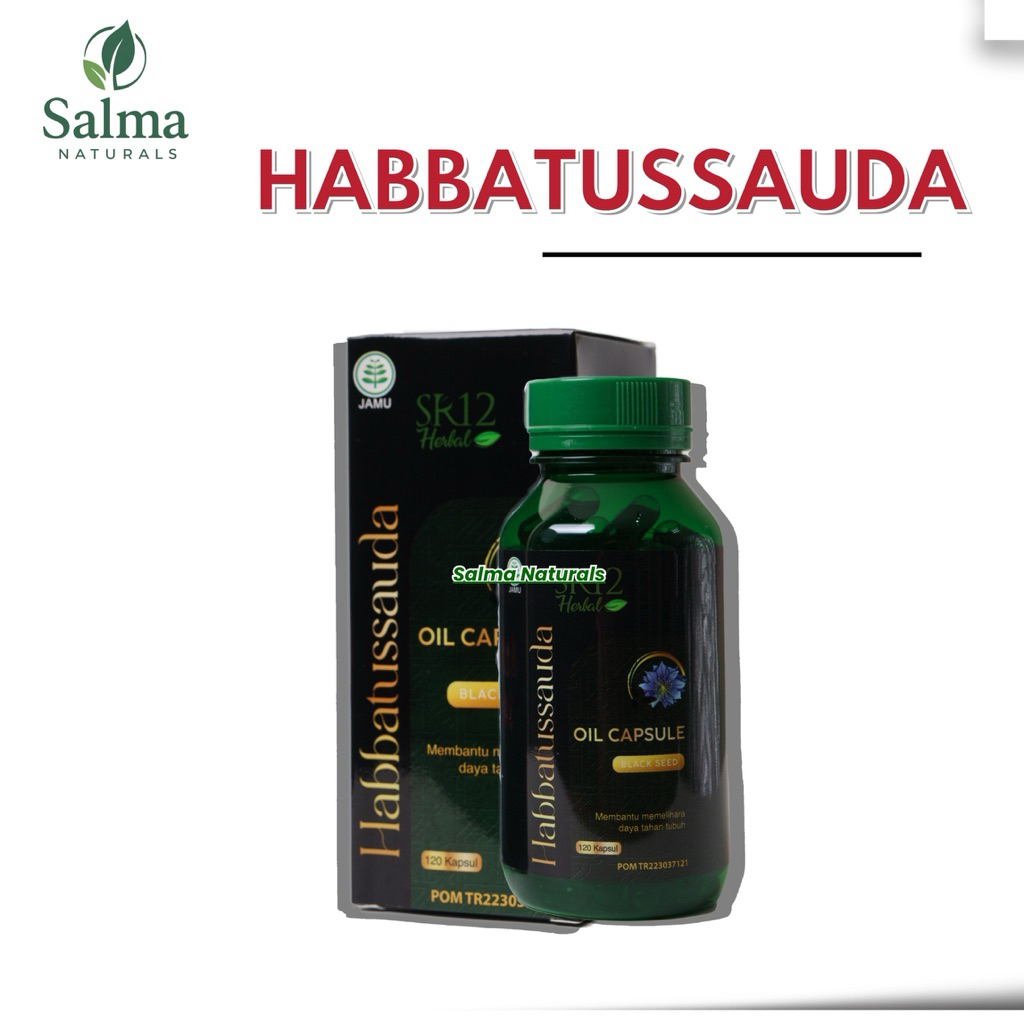 Jual SR12 Habbatussauda Oil 120 Kapsul | Shopee Indonesia