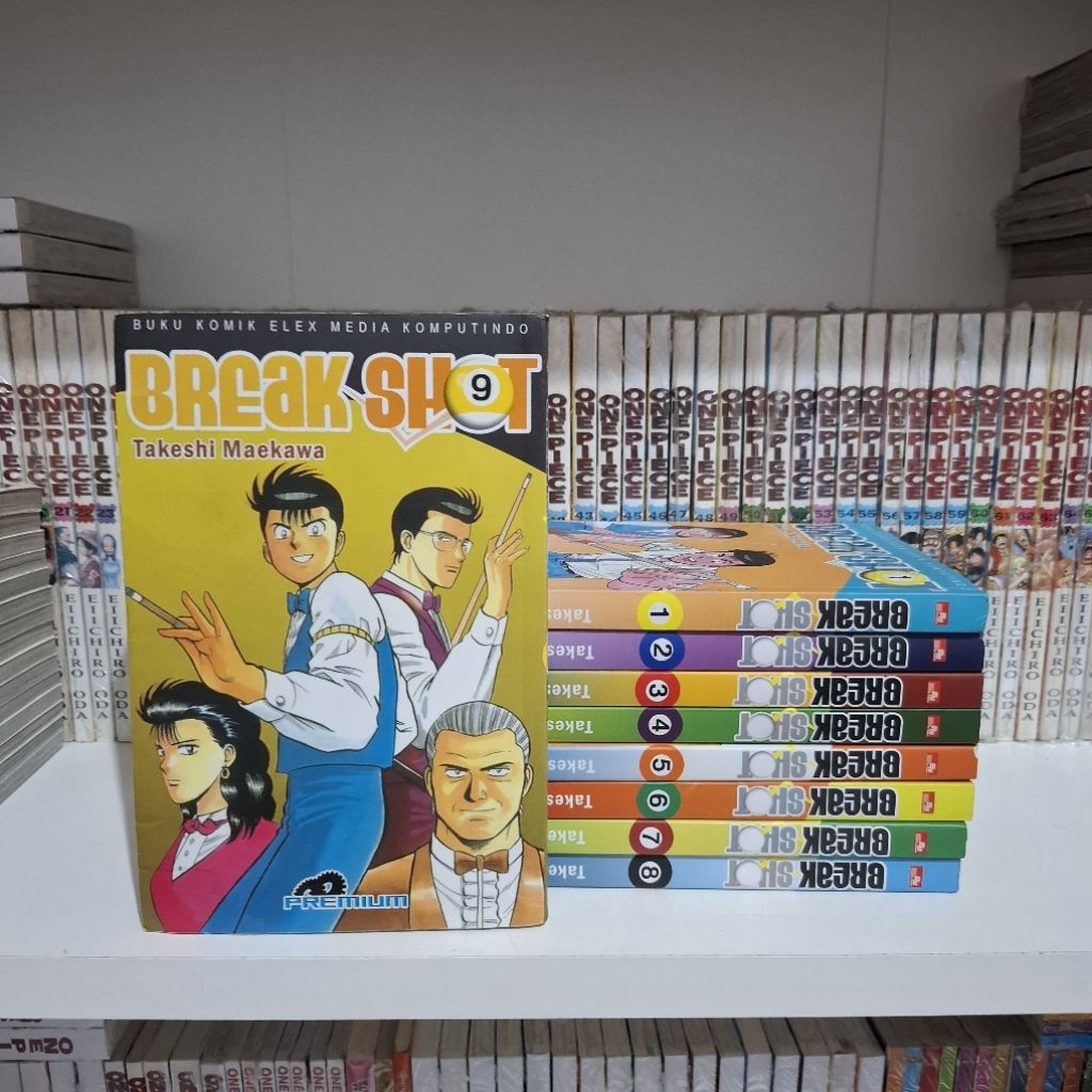 Jual Komik Break Shot Premium 1 - 9 Tamat by Takeshi Maekawa | Shopee ...