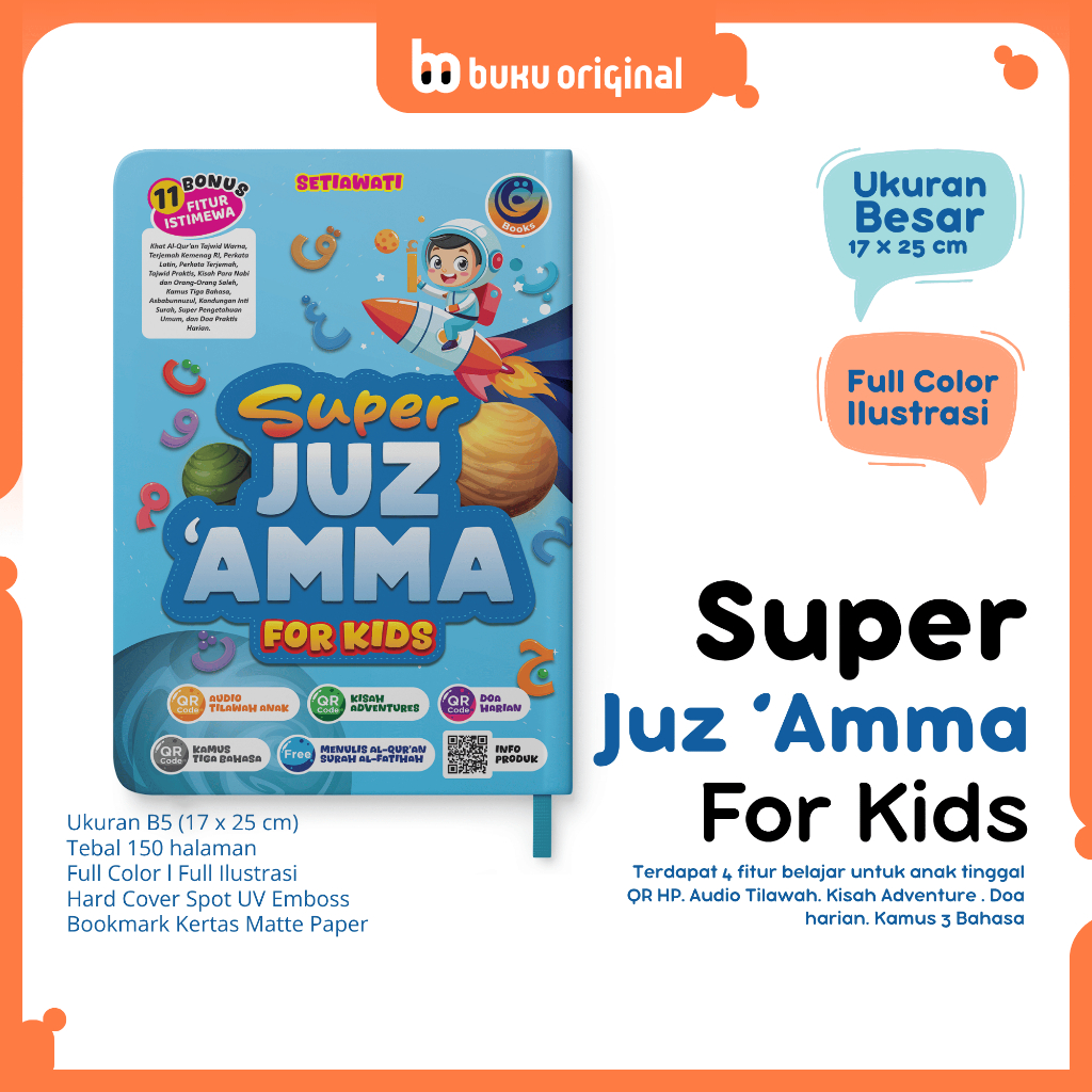 Jual Buku juz amma untuk anak - Super Juz Amma For Kids - Rumah Flava ...