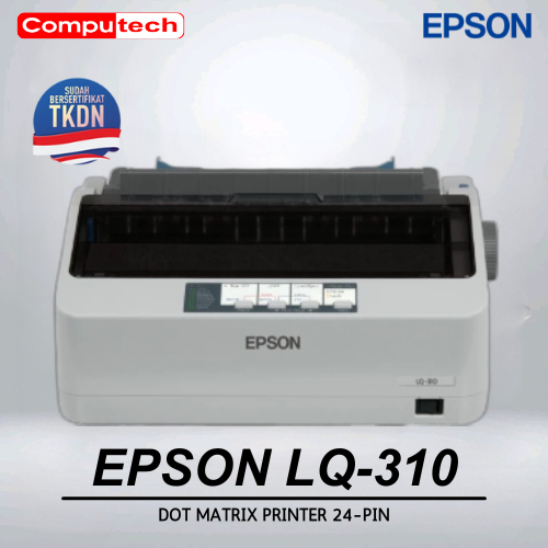 Jual EPSON Printer LQ-310 Dot Matrix 24 Pin Print Kasir - Dotmatrix ...