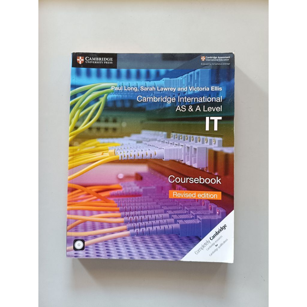 Jual CAMBRIDGE INTERNATIONAL AS & A LEVEL IT COURSEBOOK REVISED EDITION ...
