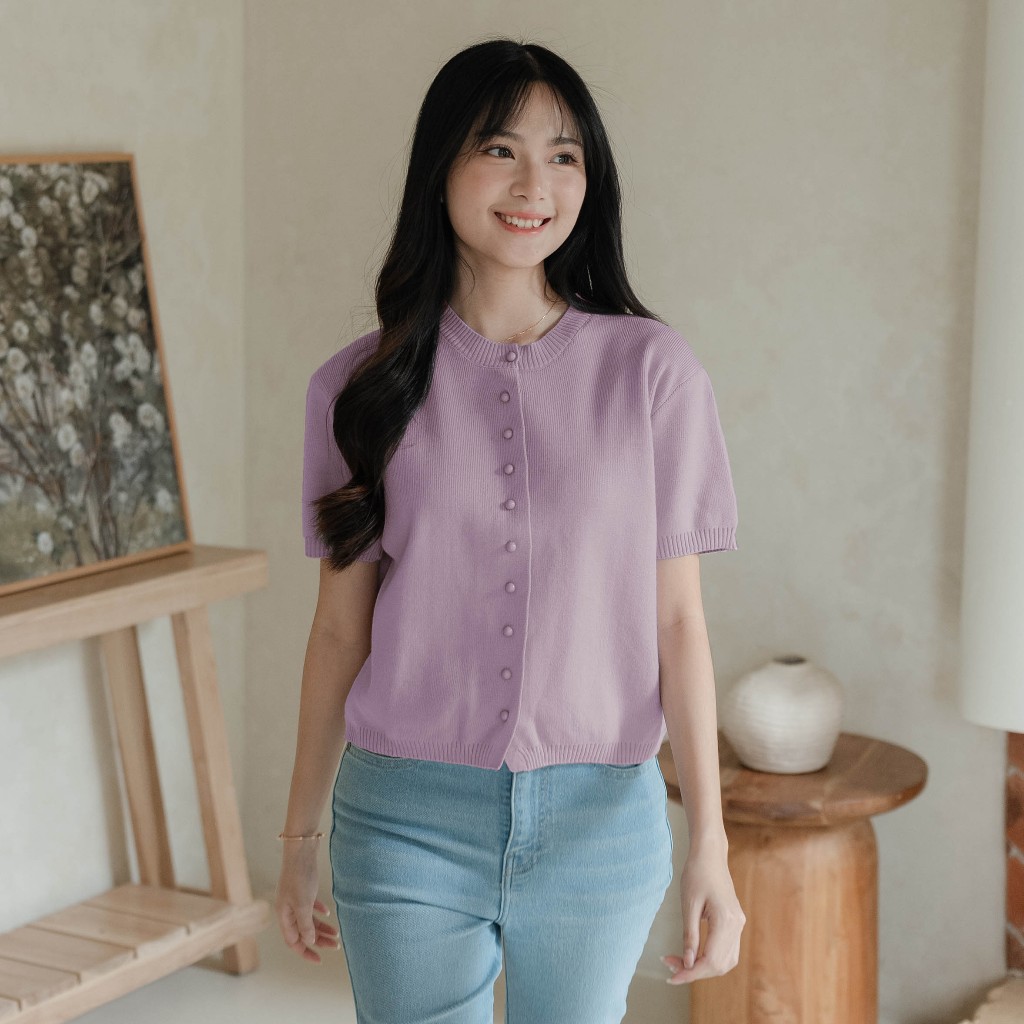 Jual Beatrice Clothing Bandung Junia Knit Blouse - Atasan Rajut Wanita ...