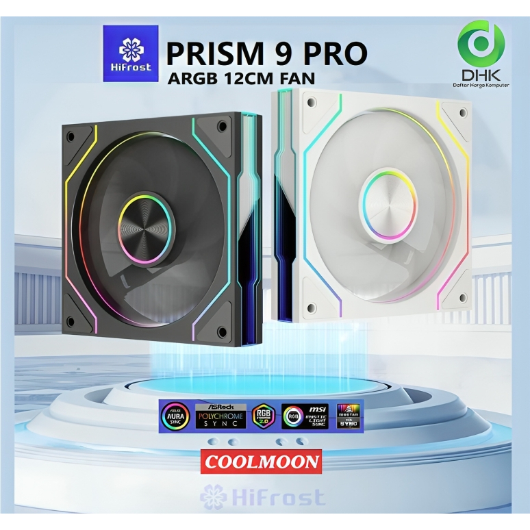 Jual Fan Case COOLMOON HIFROST PRISM 9 PRO ARGB PWM 12CM | Shopee Indonesia