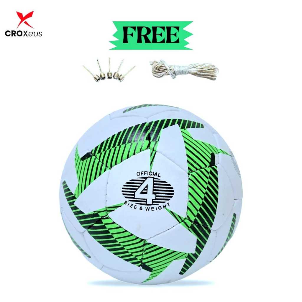 Jual BOLA SEPAK BOLA KAKI SIZE NO 4 BAHAN PU KILAP BONUS PENTIL DAN ...