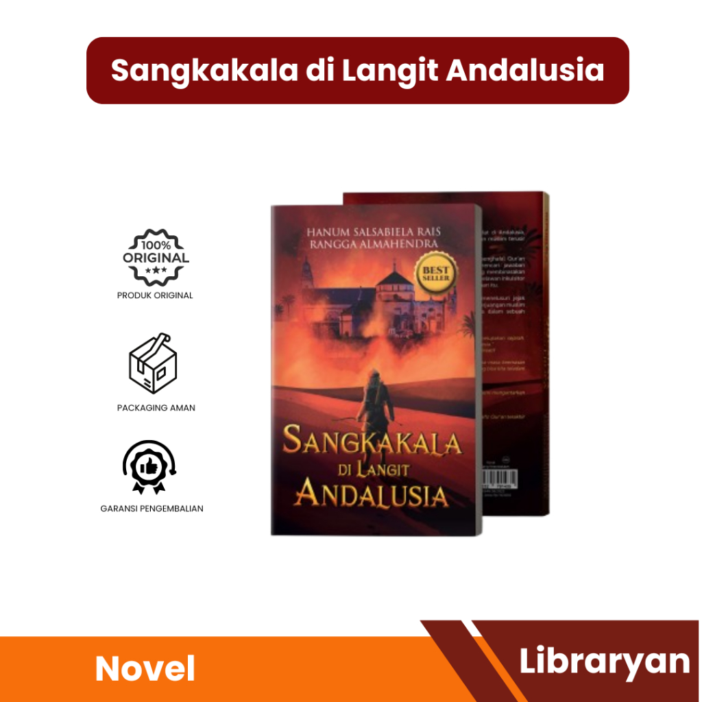 Jual Buku Novel Murah Original Sangkakala di Langit Andalusia Karya ...