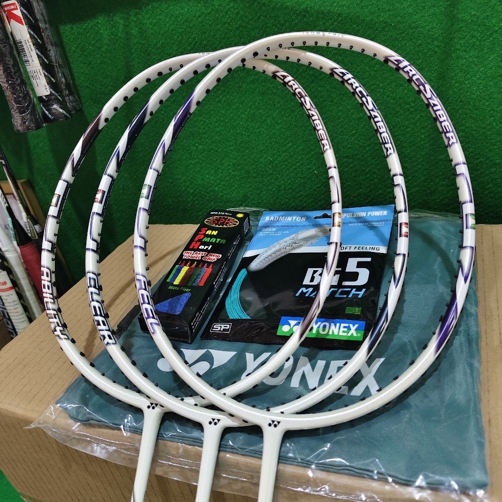 Jual RaketBadminton YONEX ARCSABER 0 ABILITY, CLEAR, FEEL ORIGINAL ...