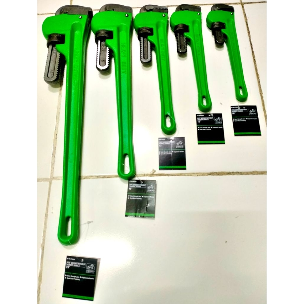Jual TEKIPO KUNCI PIPA HEAVY DUTY 10 INCI 12,14,18,24" IN INCHI / PIPE ...