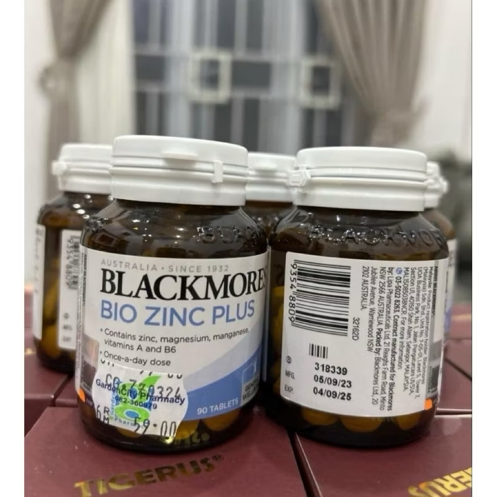 Jual BLACKMORES BIO ZINC PLUS ORIGINAL READY STOK | Shopee Indonesia