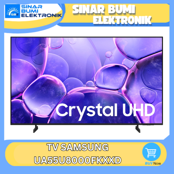 Jual TV SAMSUNG 55U8000F Smart TV 55 Inch Crystal UHD 4K - UA55U8000F ...